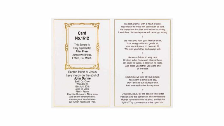 Memorial Cards – 1612 – St Therese of Lisieux - Allen Press